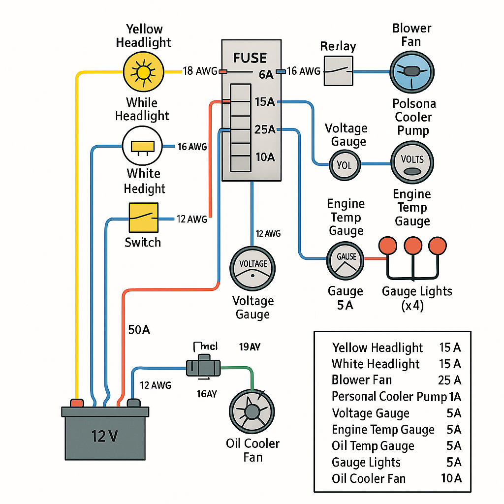 AI + WIRING DIagrams – Outrun Carbon